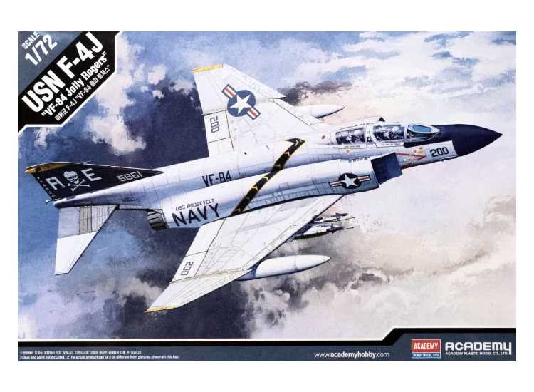 Academy AC12529 1/72 - USN F-4J Phantom VF-84 Jolly Rogers – Models For ...