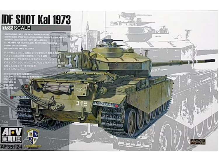 AFV Club AFV35124 1/35 - IDF Centurion Mk 5/1 'Shot Kai 1973' – Models ...