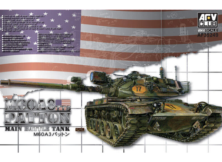 AFV Club AFV35249 1/35 - M60A3 Patton Main Battle Tank – Models For ...