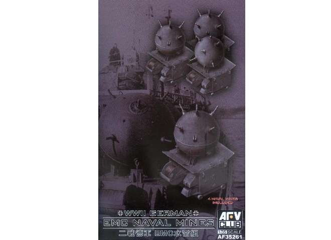AFV Club AFV35261 1/35 - German EMC Type II Mines – Models For Sale Ltd