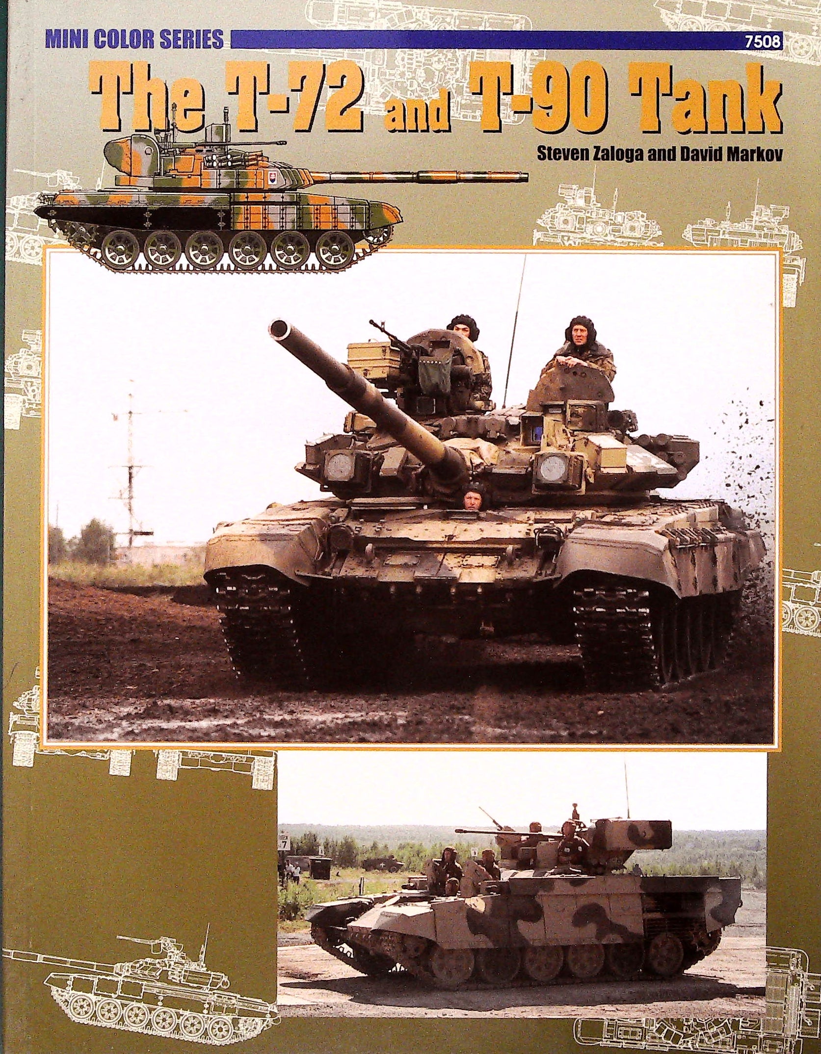 Concord Publications 7508 The T-72 and T-90 Tank – Models For Sale Ltd