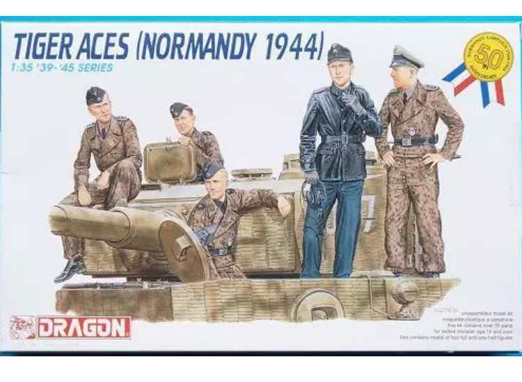 Dragon DN6028 1/35 - Tiger Tank Crew 1944 – Models For Sale Ltd