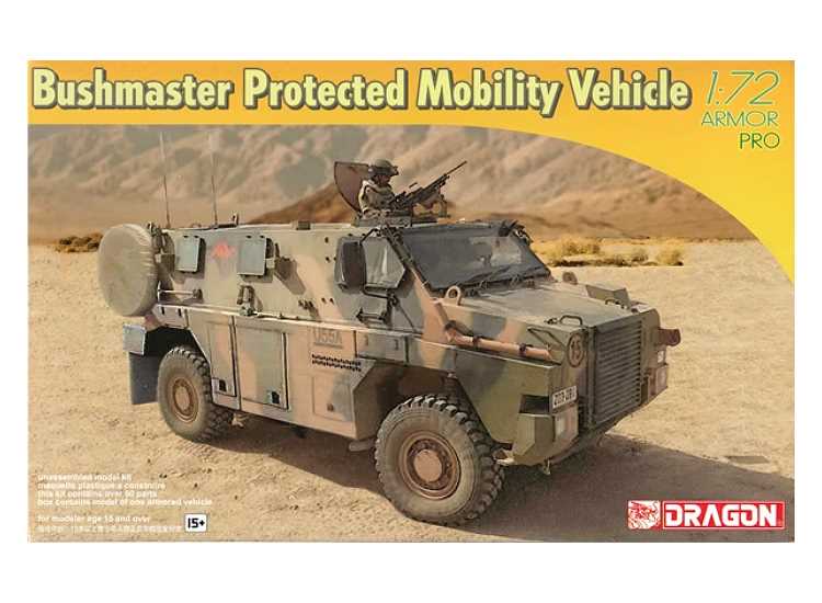 Dragon DN7699 1/72 - Bushmaster Protected Mobility Vehicle – Models For ...