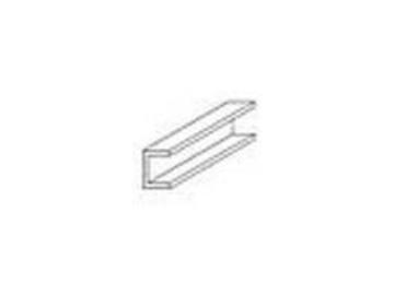 Evergreen EG267 6.3mm - Styrene Channel Strips 6.3mm – Models For Sale Ltd