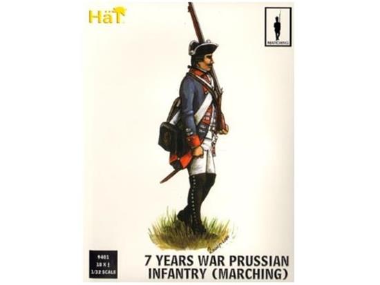 Hat HAT9401 1/32 - 7 Years War Prussian Infantry Marching – Models For ...