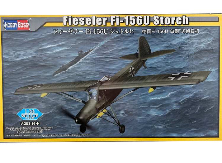 Hobbyboss HBB80184 1/35 - Fieseler Fi-156U Storch – Models For Sale Ltd