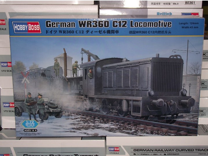 Hobbyboss HBB82913 1/72 - German WR360 C12 Locomotive – Models For Sale Ltd
