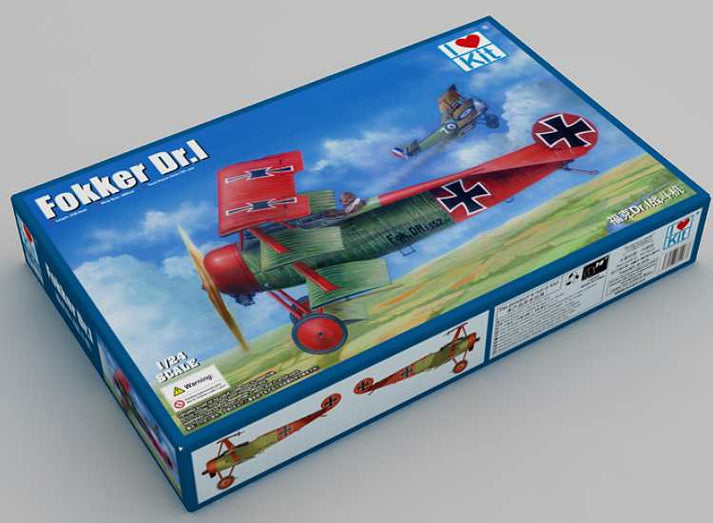 I Love Kits ILK62403 1/24 - Fokker Dr.I fighter – Models For Sale Ltd