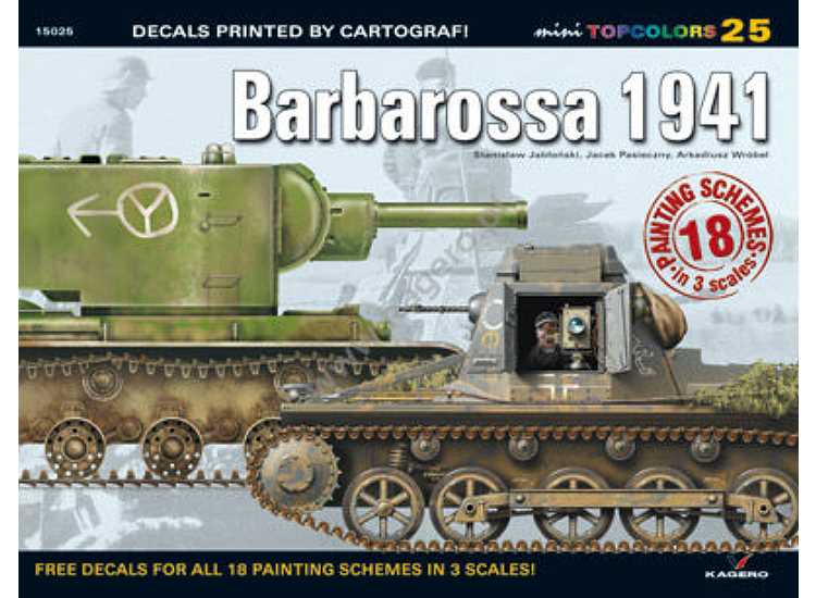 Kagero KAG15025M - - Mini Top Colors 25 - Barbarossa 1941 (with decals ...