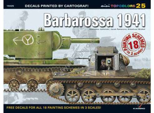 Kagero KAG15025M - - Mini Top Colors 25 - Barbarossa 1941 (with decals ...