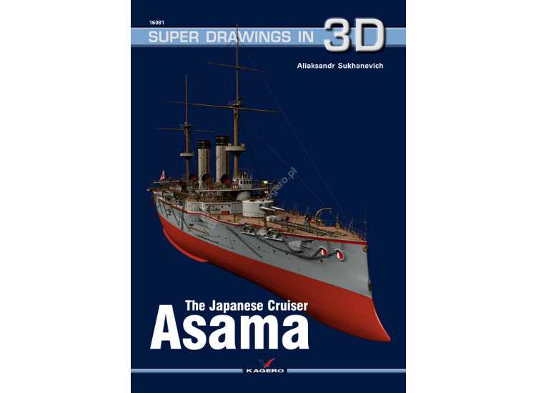 Kagero KAG16081 - - Super Drawings in 3D 81 - Japanese Cruiser Asama ...