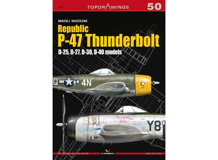 Kagero KAG7050 - - Top Drawings 50 - P-47 Thunderbolt – Models For Sale Ltd