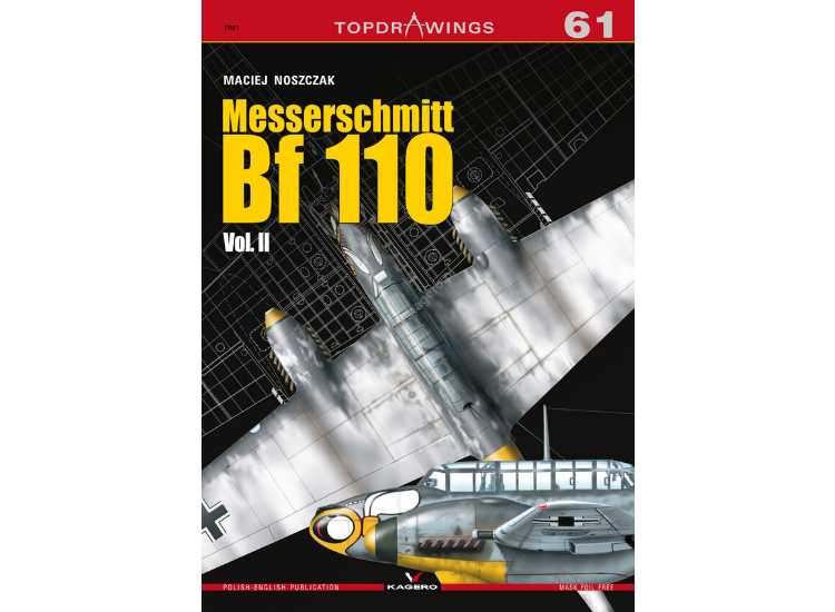 Kagero KAG7061 - - Top Drawings 61 - Me Bf 110 Vol. II – Models For ...