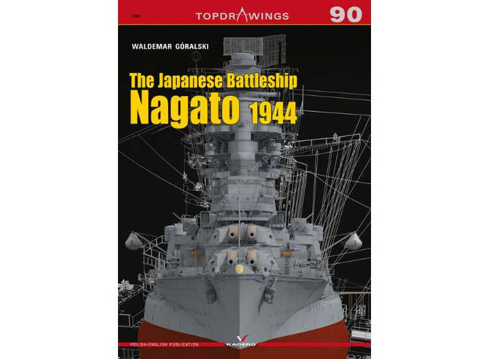 Kagero KAG7090 - - Top Drawings 90 - Nagato 1944 – Models For Sale Ltd