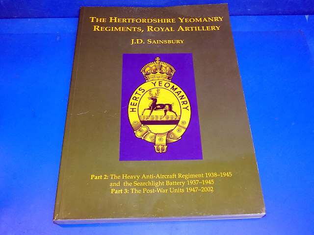 Books MFS27172 - - The Hertfordshire Yeomanry Regiments, Royal Artille ...
