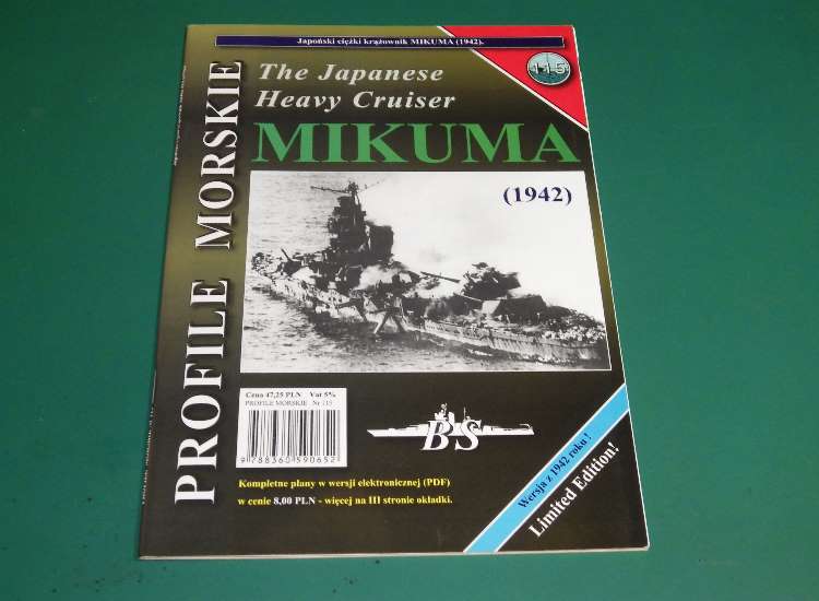 Profile Morskie MFS40204 - - 115 - The Japanese Heavy Cruiser Mikuma ...