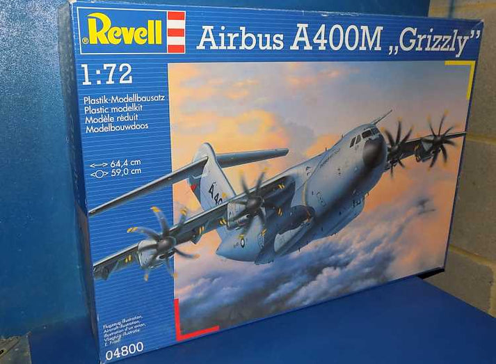 Revell MFS51998 1/72 - Airbus A400M Grizzly – Models For Sale Ltd