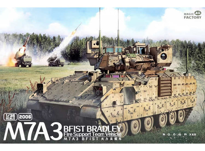 Magic Factory MGF2006 1/35 - M7A3 BFIST Bradley Fire Support Team Vehi ...