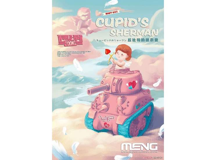 Meng Model MGMWWV-003 - - Cupid's Sherman - Cartoon Model – Models For ...