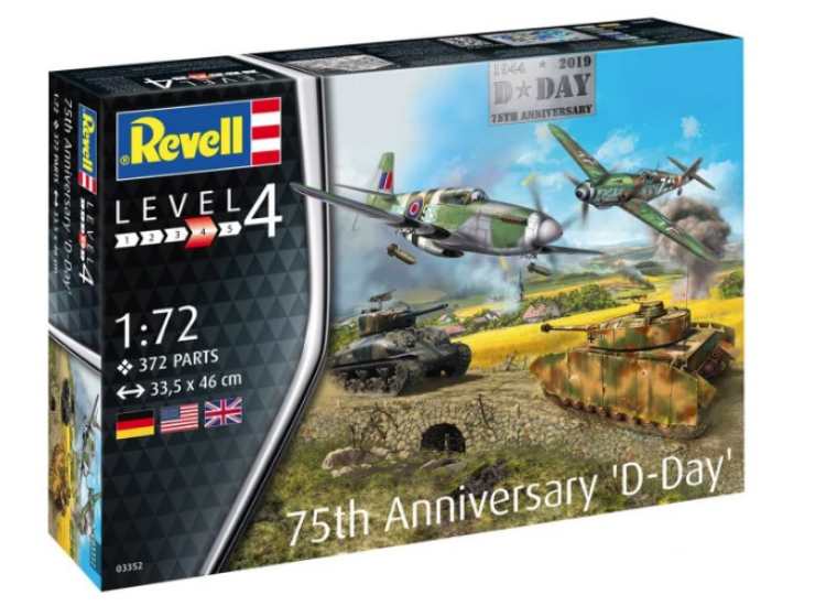 Revell RR3352 1/72 - 75 Years Anniversary D-Day Set – Models For Sale Ltd