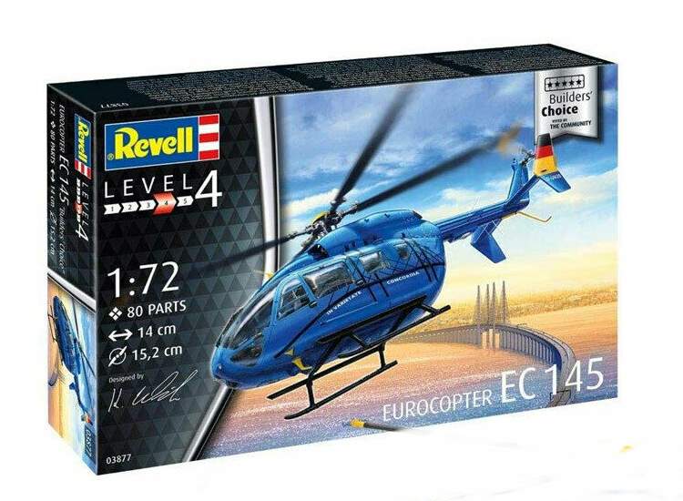Revell RR3877 1/72 - Eurocopter EC145 – Models For Sale Ltd