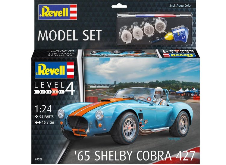 Revell RR67708 1.24 - 65 Shelby Cobra 427 Gift Set – Models For Sale Ltd
