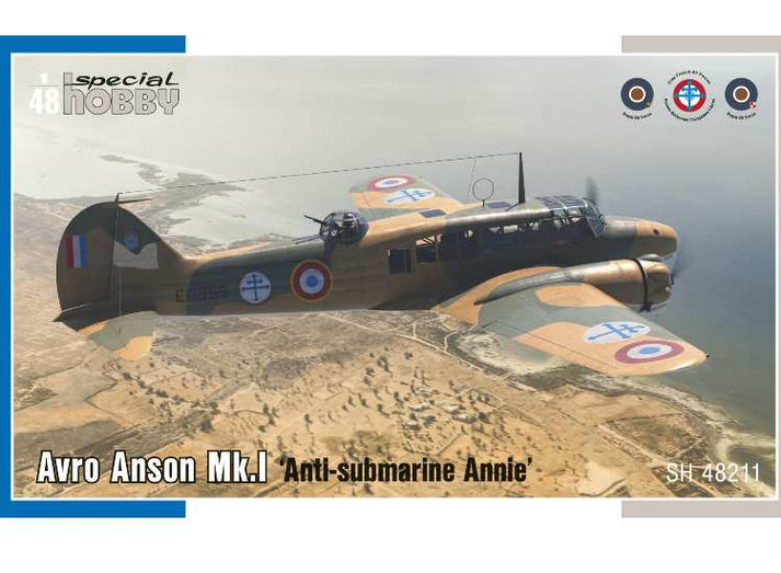 Special Hobby SH48211 1/48 - Avro Anson Mk. I - Anti-Submarine Annie ...