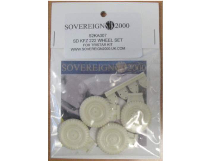 Sovereign SOV007 1/35 - Sd Kfz 222 Wheel Set – Models For Sale Ltd
