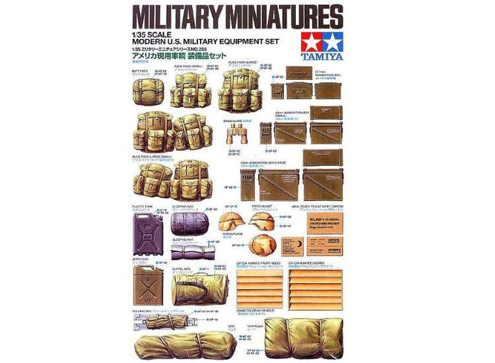 Tamiya TM35266 1/35 - US Modern Infantry Equipment – Models For Sale Ltd