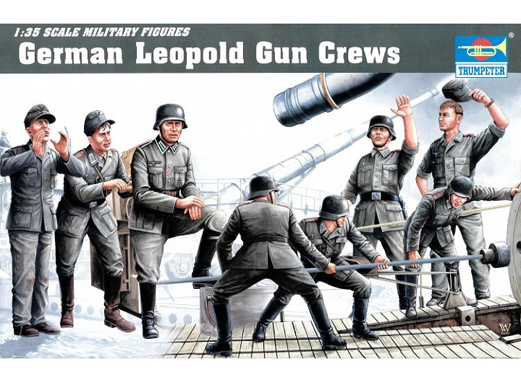 Trumpeter 00406 m35 German Leopold Gun Crews K5(E) – Models For Sale Ltd