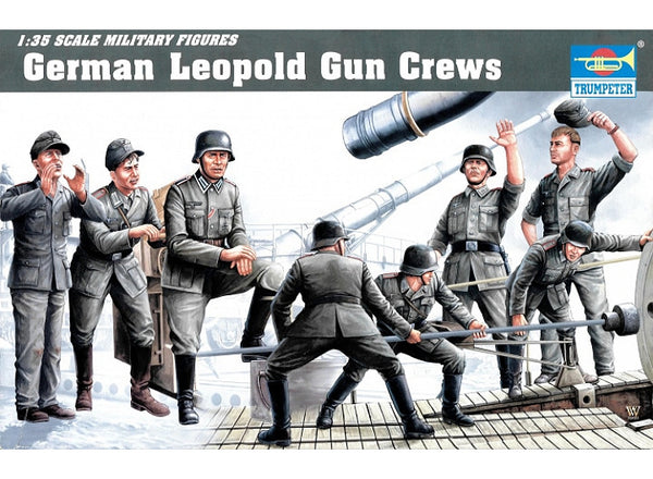 Trumpeter 00406 m35 German Leopold Gun Crews K5(E) – Models For Sale Ltd