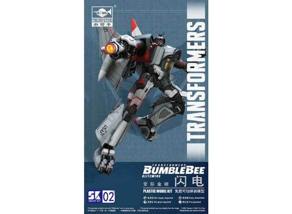 Trumpeter TP03101 110mm - Transformers BumbleBee - Blitzwing Smart Kit ...