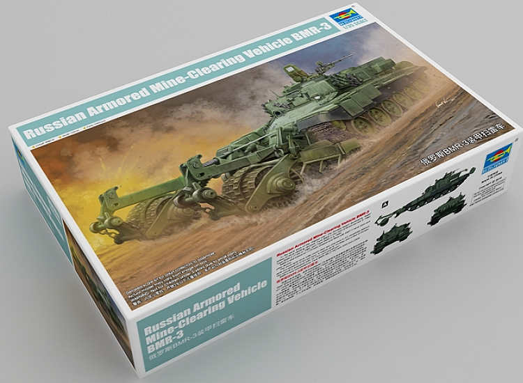 Trumpeter TP09552 1/35 - Russian BMR-3 Armored Mine-Clearing Vehicle ...