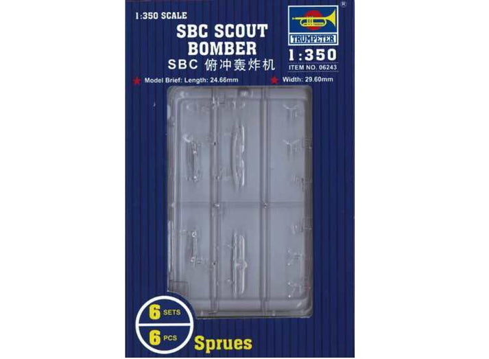 Trumpeter TP6243 1/350 - Aircraft- SBC Scout Bomber – Models For Sale Ltd