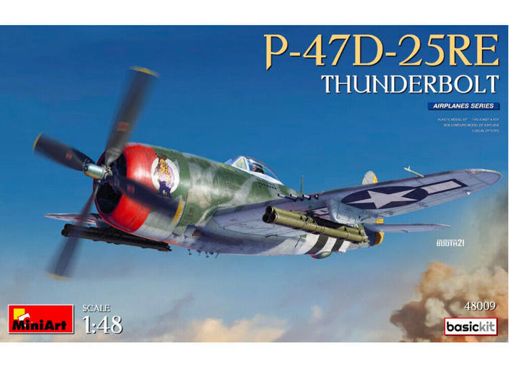 Miniart UMA48009 1/48 - P-47-D25RE Thunderbolt – Models For Sale Ltd