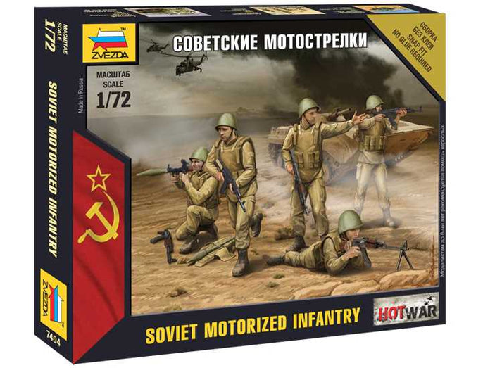 Zvezda ZV7404 1/72 - Soviet Motorized Infantry – Models For Sale Ltd